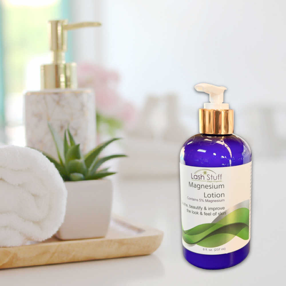 How To Use Magnesium Lotion Lash Stuff
